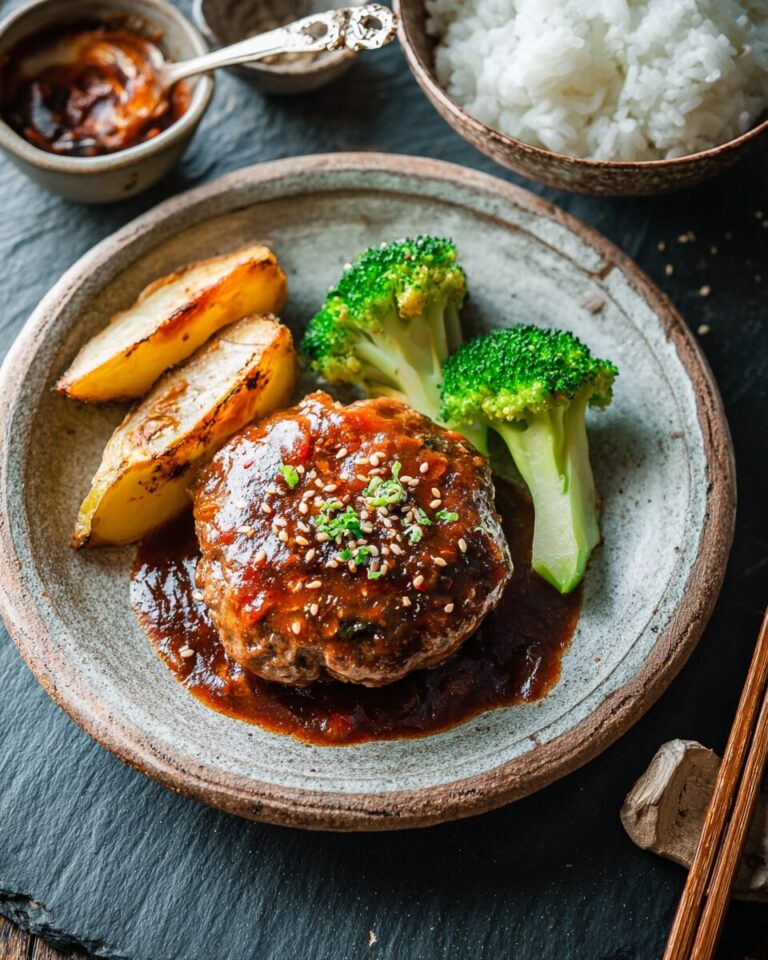 Japanese Stewed Hamburger Steak