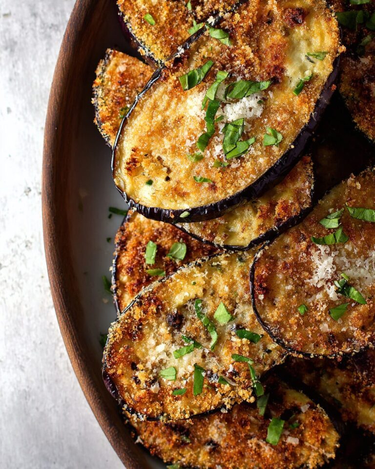 Crispy Oven-Baked Eggplant