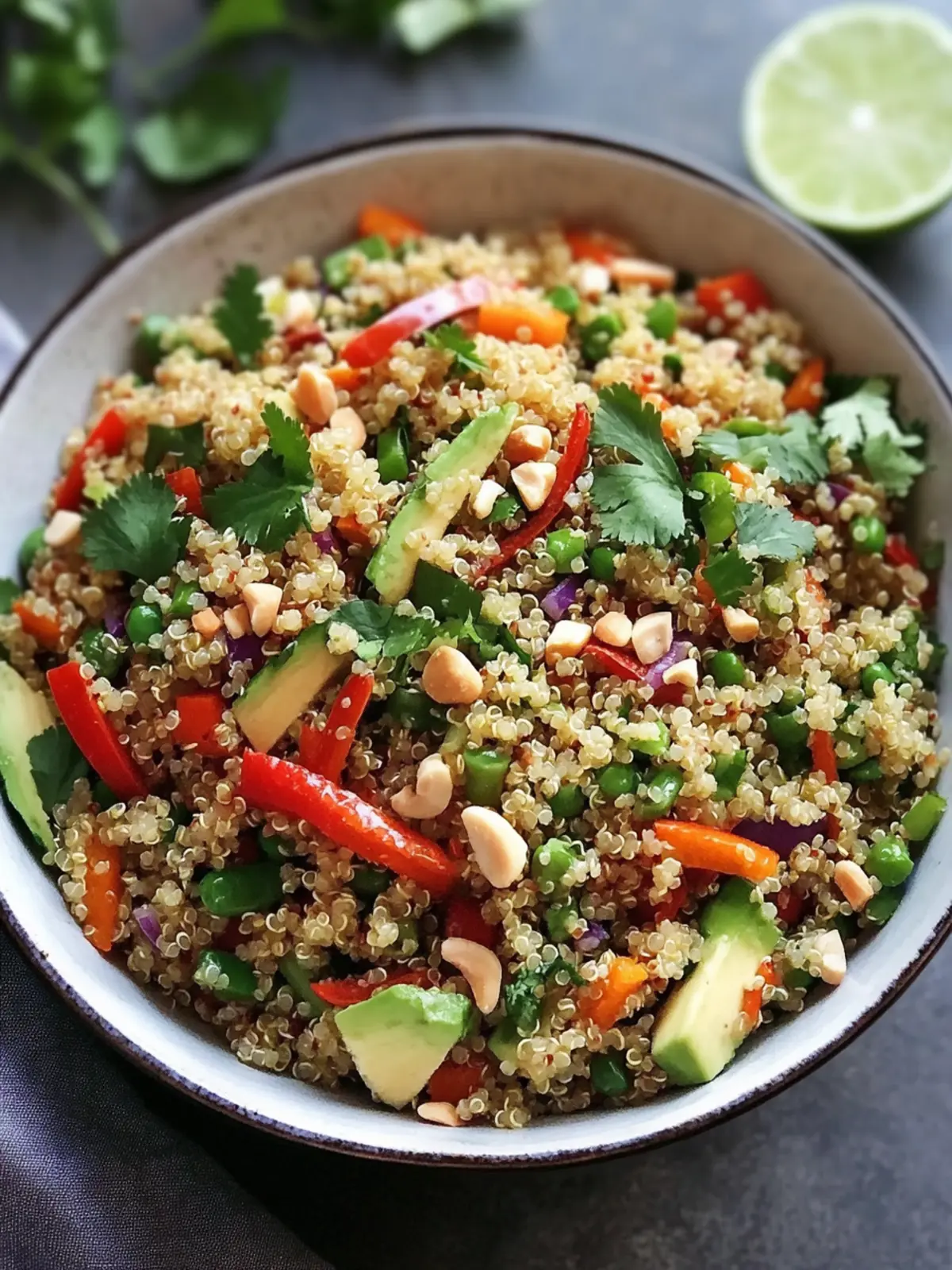 Ultimate Thai Quinoa Crunch Salad: Deliciously Healthy & Quick